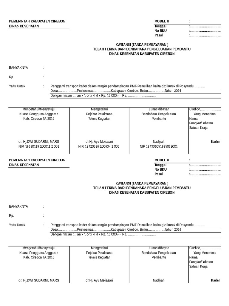 SPJ PMT Pemulihan 2016 | PDF