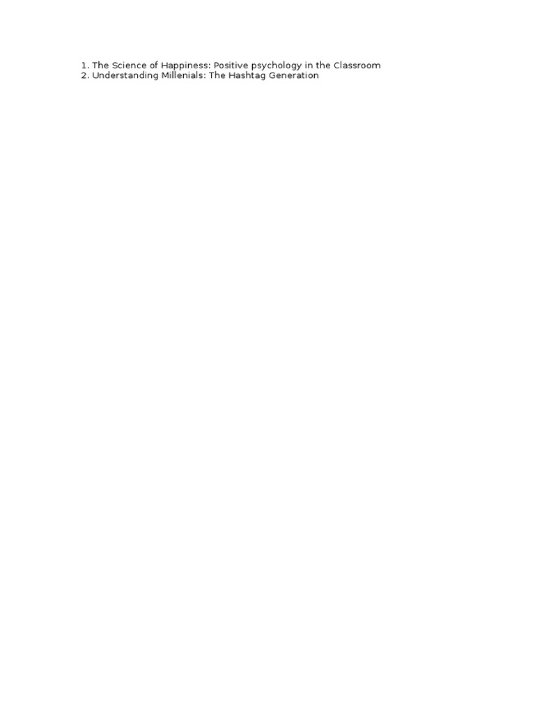 Action Research Titles | PDF