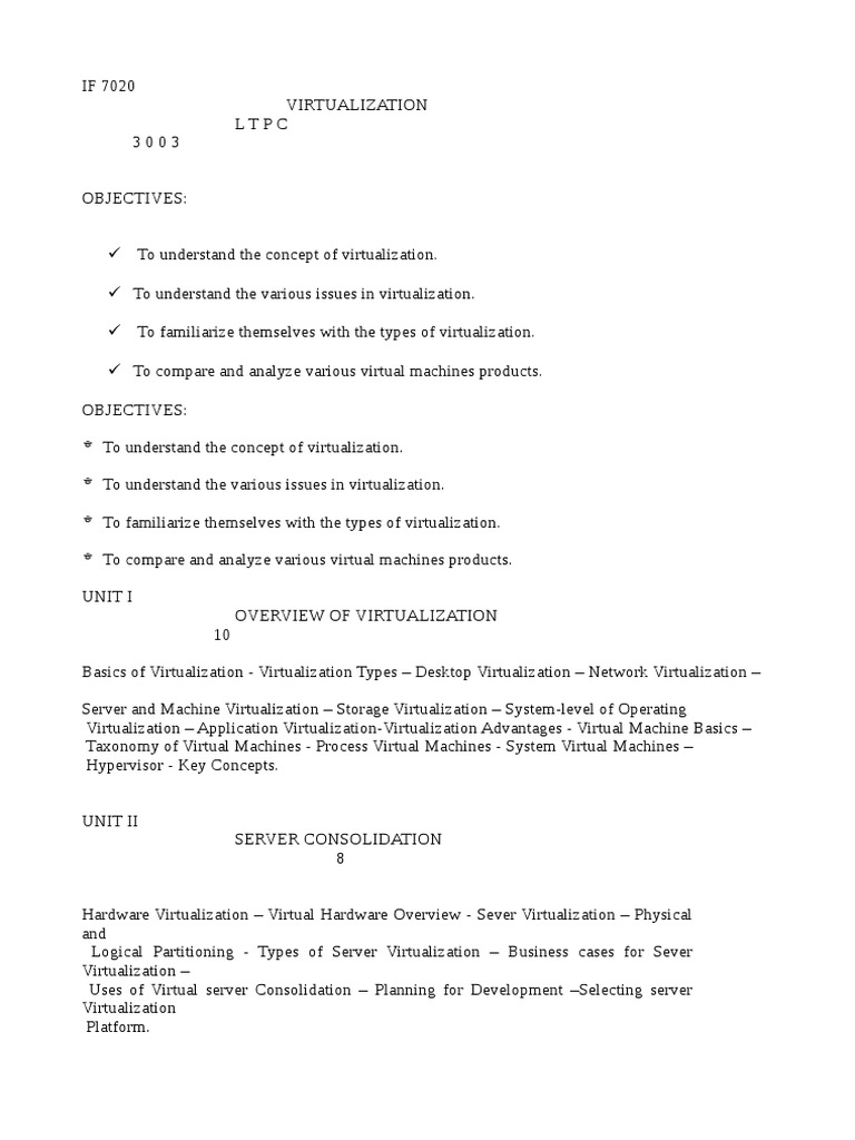 Virtual Ization | PDF | Virtualization | Virtual Machine