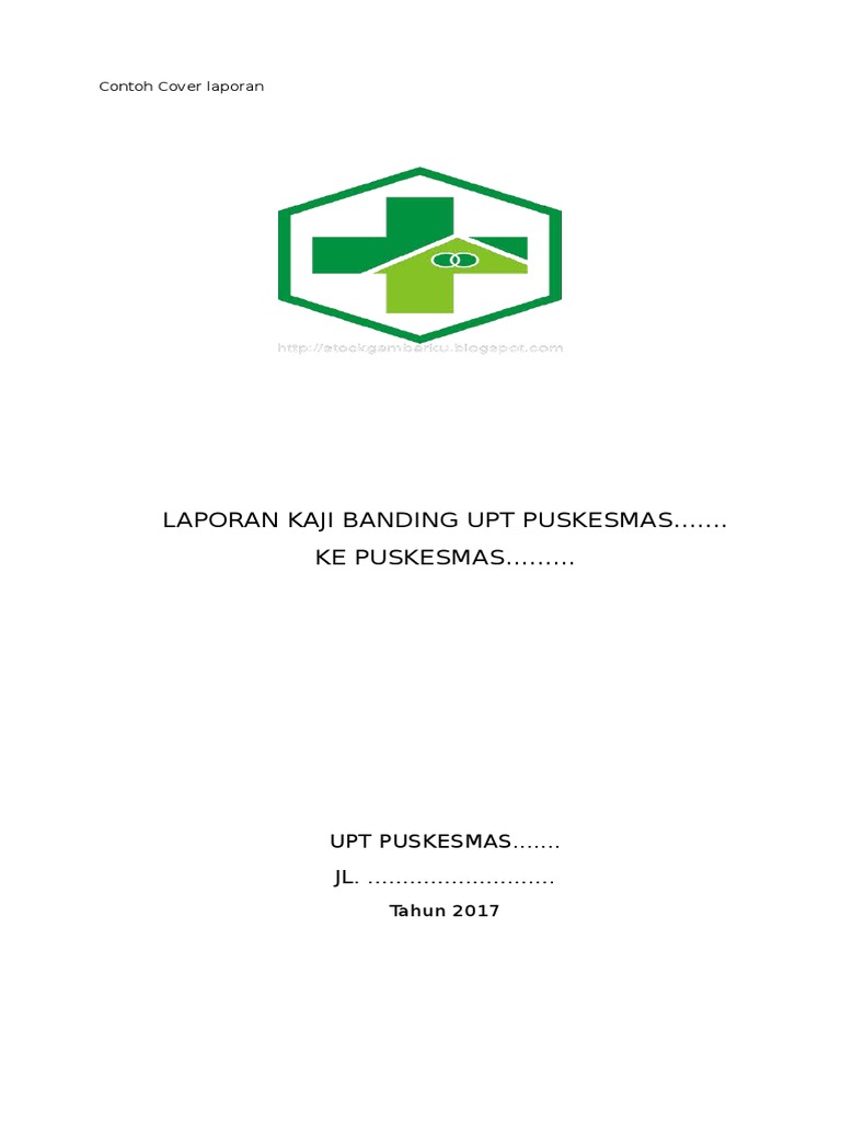 Contoh Cover Laporan | PDF | Karier & Perkembangan