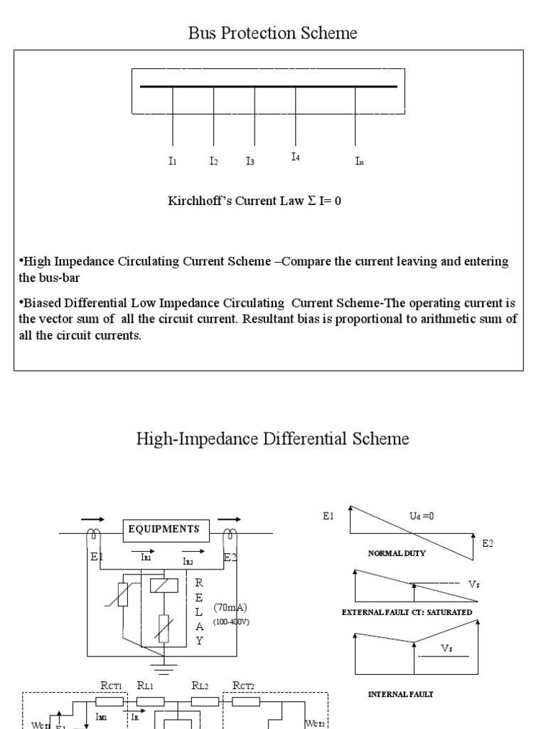 Bus Protection Scheme: I I I I I | PDF | Electronic Circuits | Computer ...