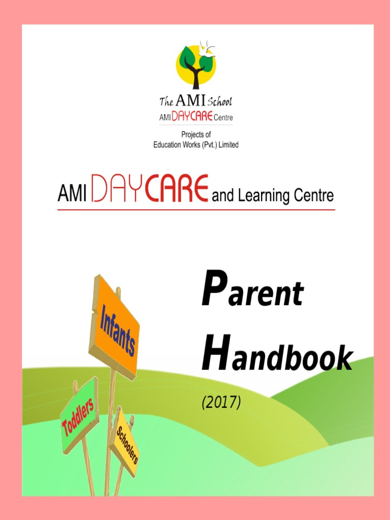Parent Handbook For Daycare Centre DCC 17-18 | PDF | Day Care | Eating
