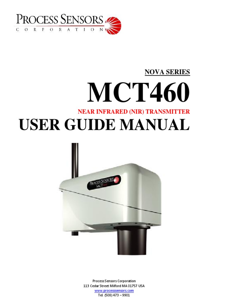 MCT460 User Guide Manual (First Edition) Rev1.2 | PDF | Calibration ...