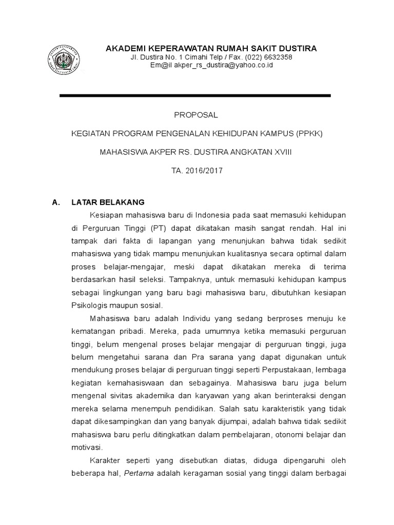 Contoh Proposal | PDF