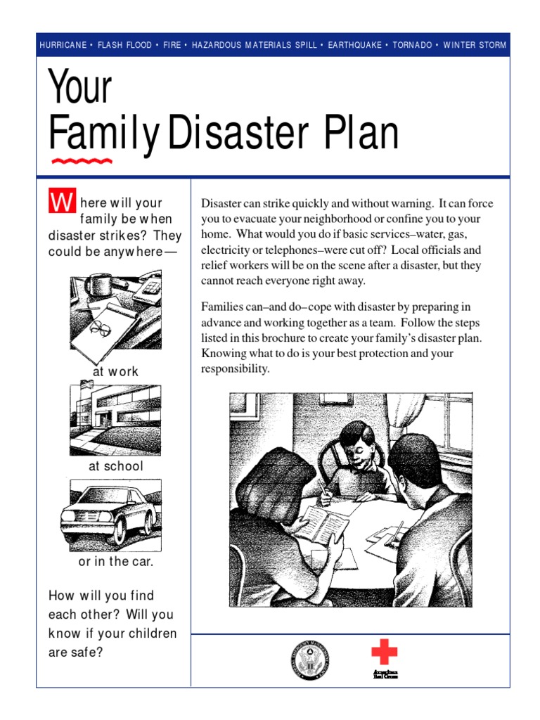 Family Disaster Plan: Here Will Your Family Be When Disaster Strikes ...