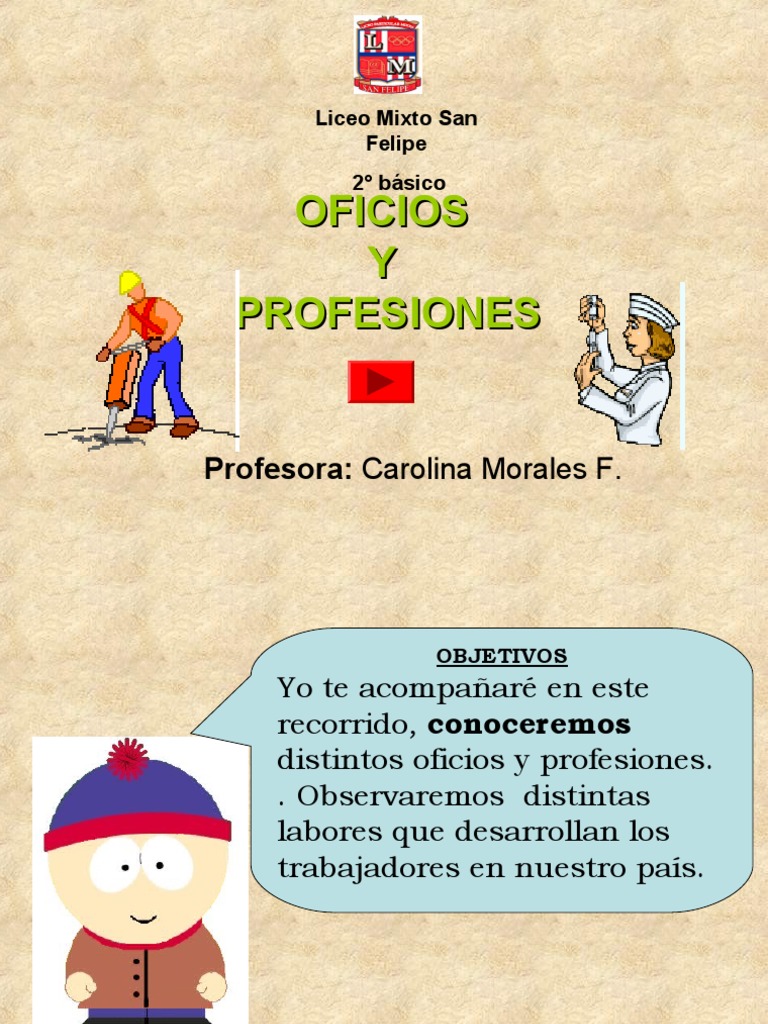 oficios y profesiones