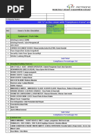 Tool Box Checklist | PDF | Technology & Engineering
