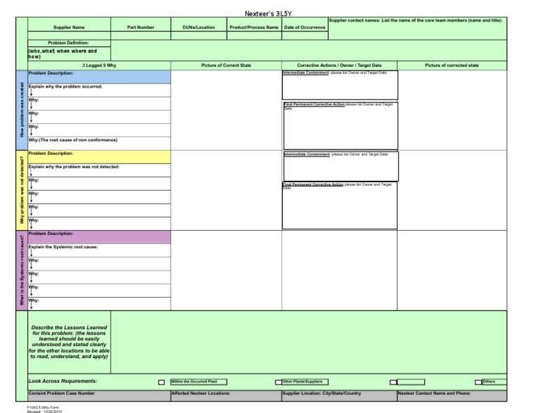 F1043 5 Why Form | PDF | Cognition | Cognitive Science