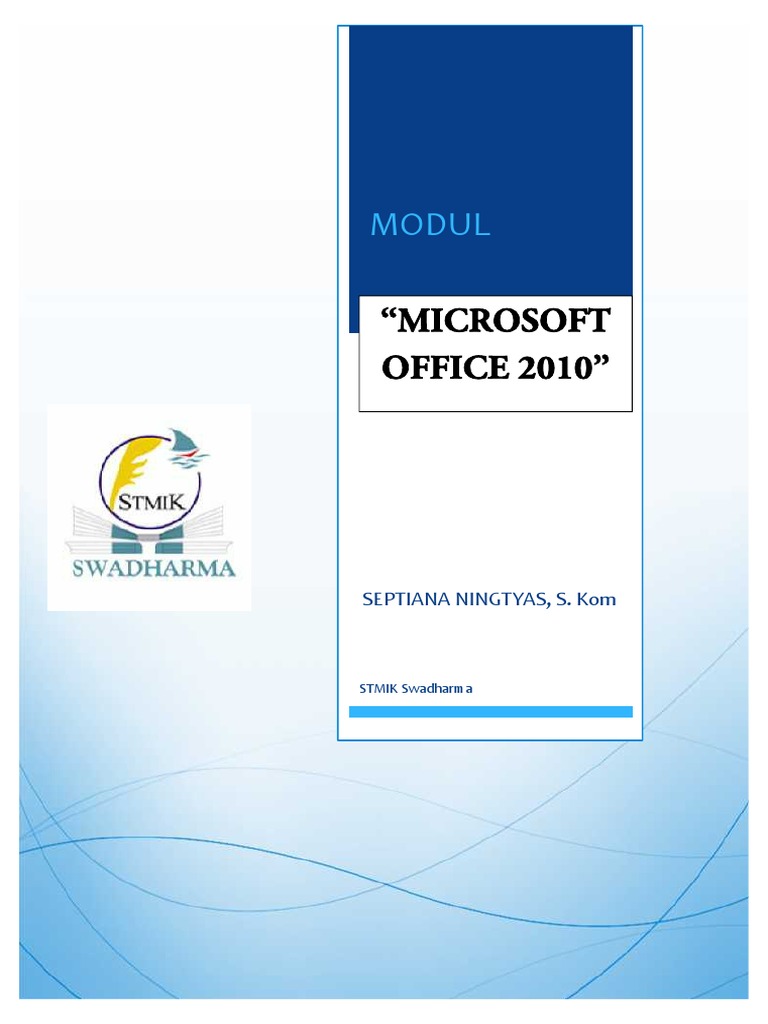 MODUL Paket Program Aplikasi | PDF