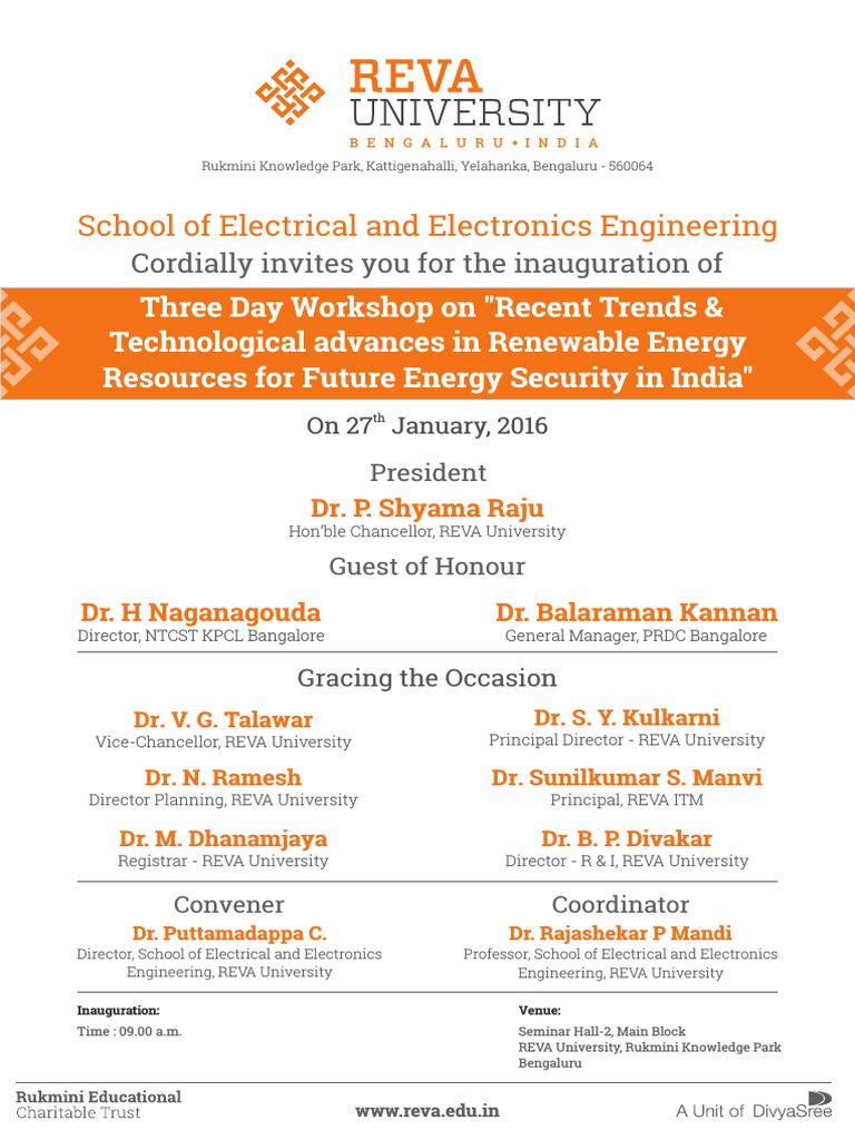 Workshop Invitation | PDF