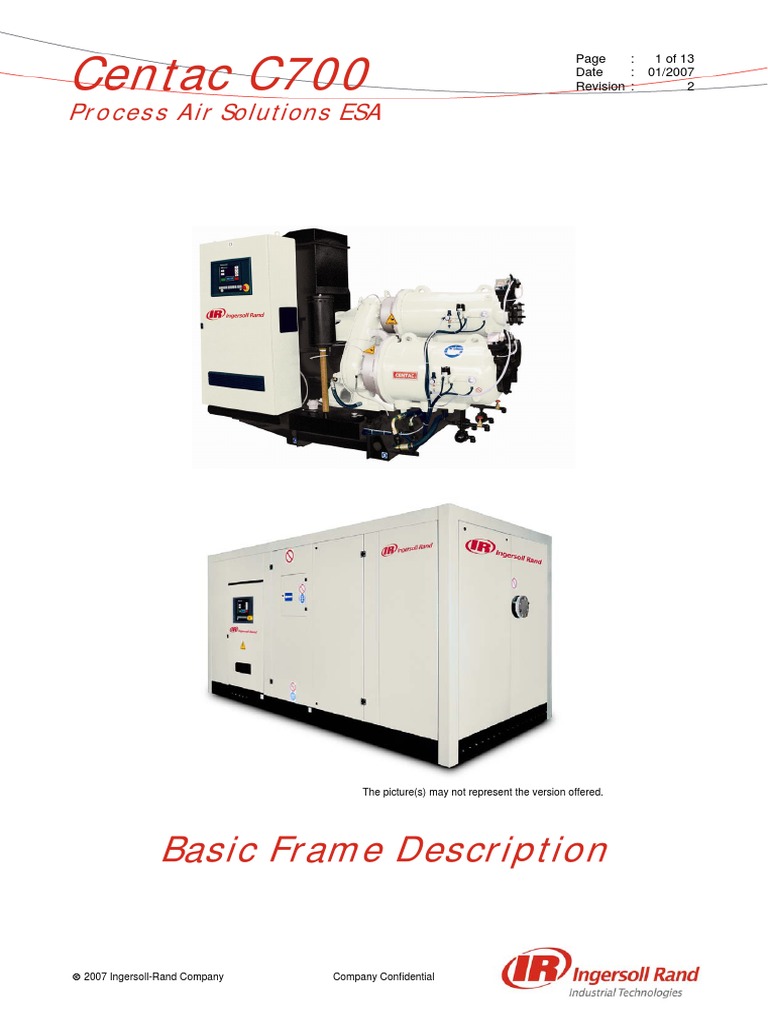 C700 - Basic Frame Description | PDF | Gas Compressor | Valve