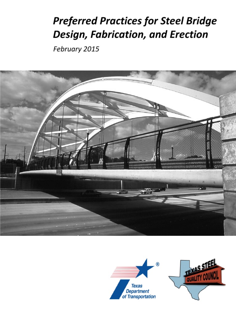 Preferred Practices For Steel Bridge Design, Fabrication, and Erection ...