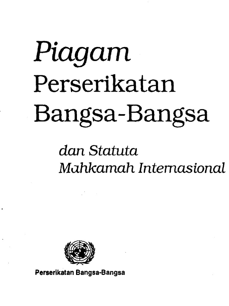 Piagam PBB PDF | PDF