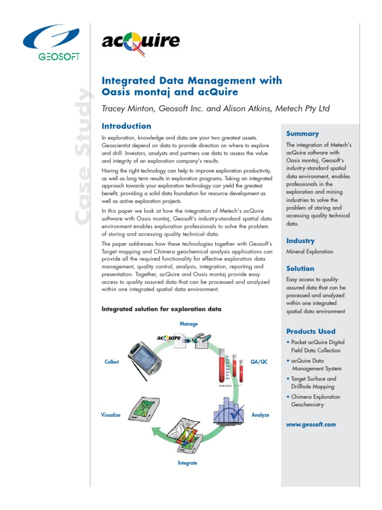 Acquire v4 | PDF | Databases | Spreadsheet