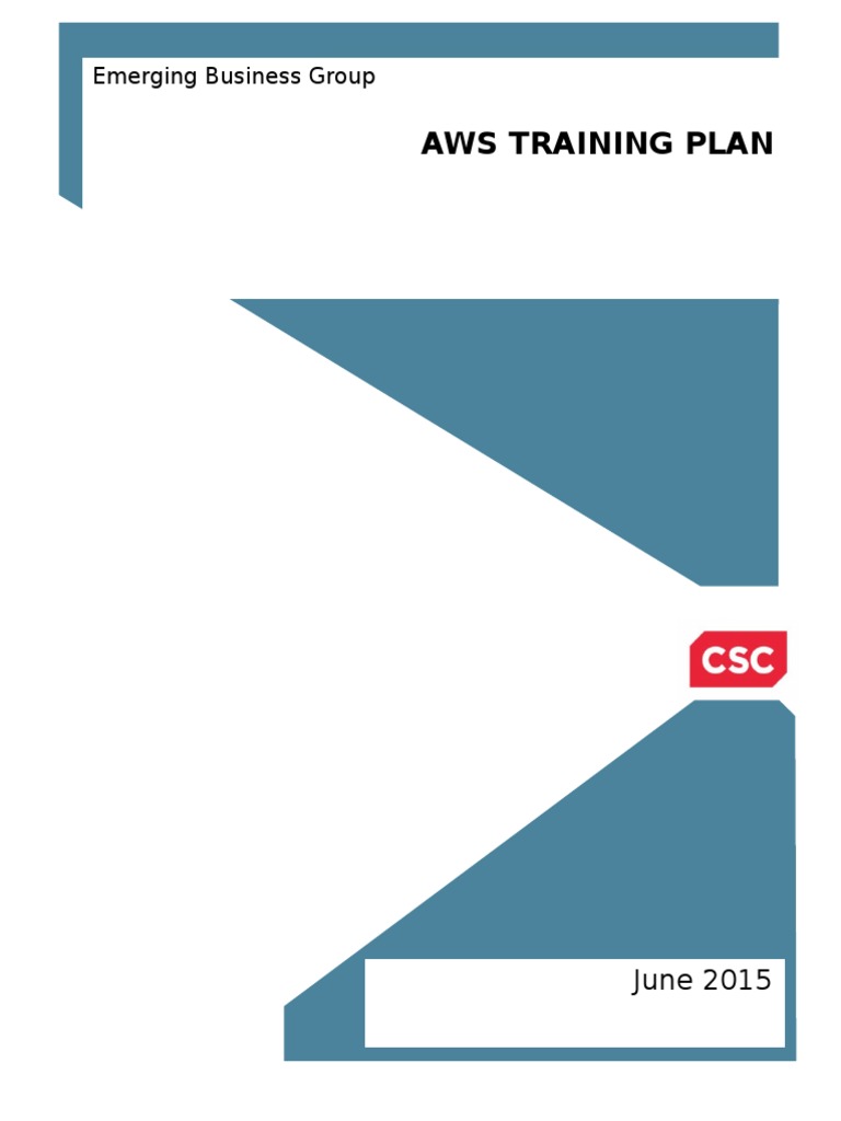Cloud Training Plan AWS | PDF | Amazon Web Services | Professional ...