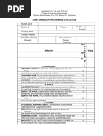 Trainee's Performance Appraisal Form | PDF | Performance Appraisal ...