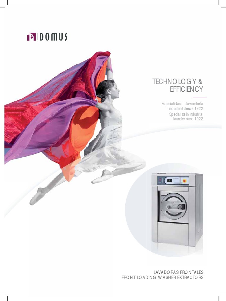 DOMUS Catalogo Lavadoras Frontales Es | PDF | Science | Electrónica