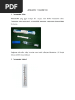 10 Macam Termometer Dan Fungsinya | PDF | Sains & Matematika | Teknologi & Rekayasa