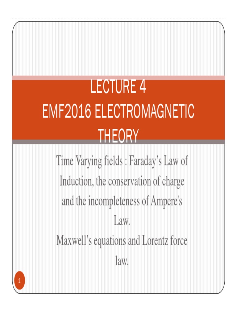 Maxwell Equations | PDF | Maxwell's Equations | Magnetic Field