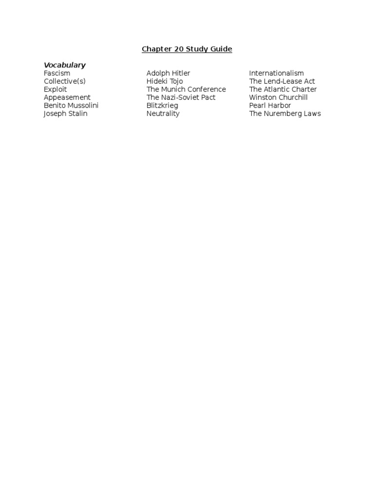 WWII Dictatorships and U.S. Response Guide | PDF | Politics