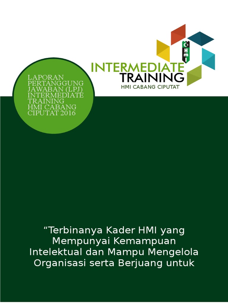 LPJ Organisasi HMI Ciputat 2016 | PDF