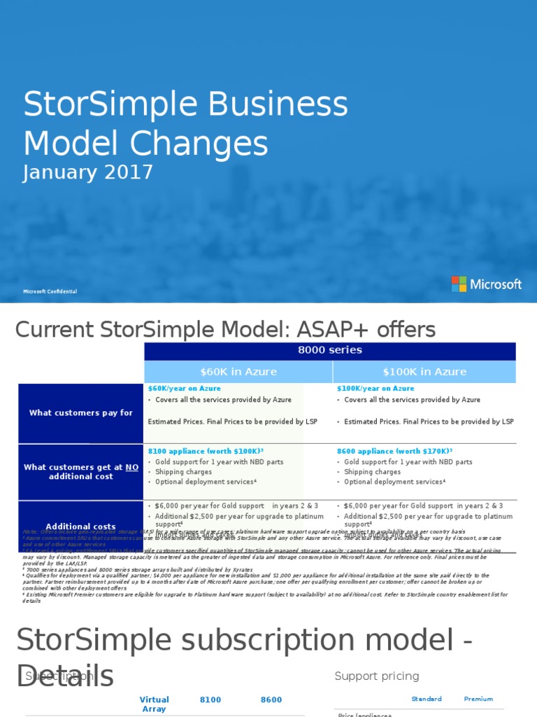 StorSimple New Business Models Sellers Partners | PDF | Cloud Computing ...