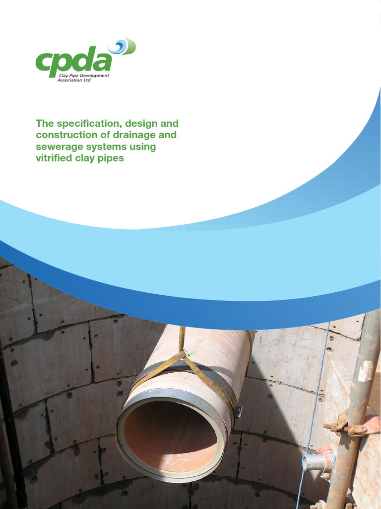 CPDA the Specification Design and Construction of Drainage and Sewerage ...