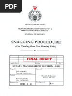 Construction Hand Over Take Over Plan Template | PDF | Economies