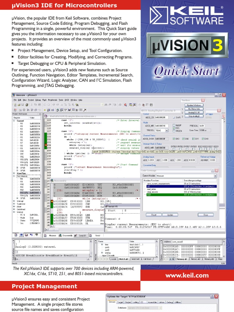 Keil Uvision3 Quick Start | PDF