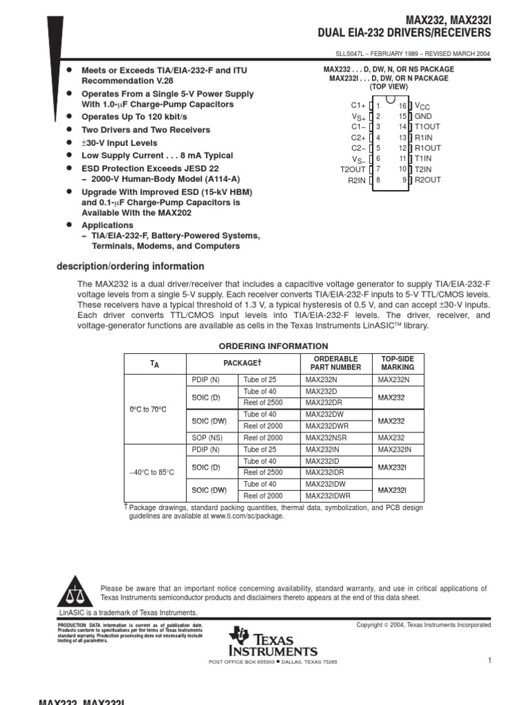 Max 232 | PDF | Business