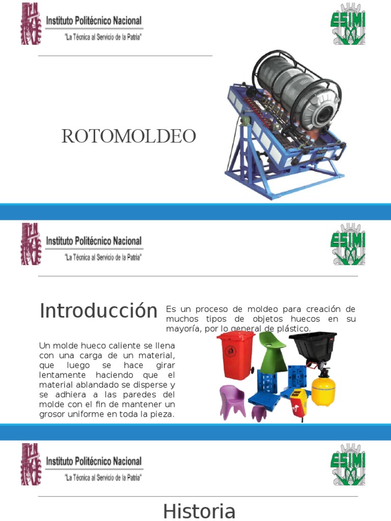 Proceso y Materiales del Rotomoldeo | PDF | Antioxidante | Aluminio
