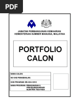 Panduan Penyediaan Portfolio LPKT | PDF