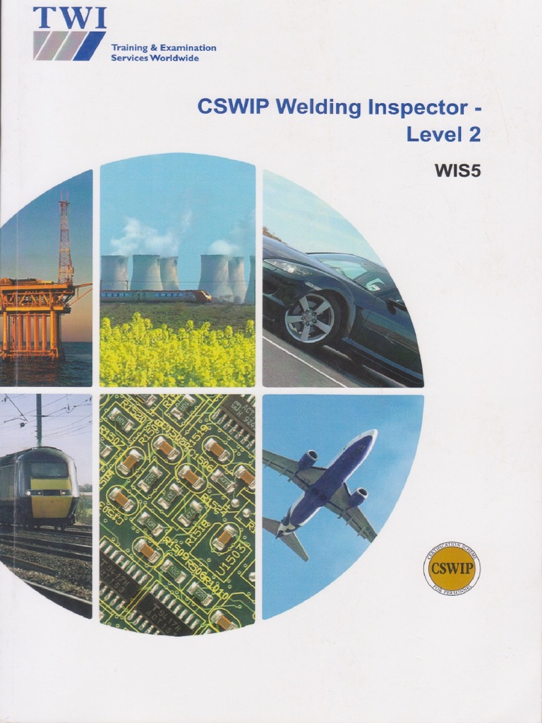 CSWIP 3.1 Study Book 2013 Rev 2 Edition | PDF | Welding | Construction