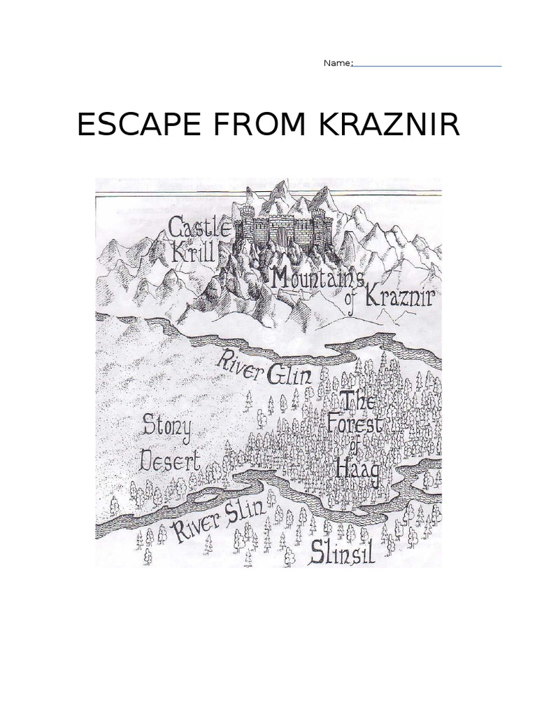 Escape from Kraznir: A Heroic Quest | PDF | Dwarf (Middle Earth) | Dragon