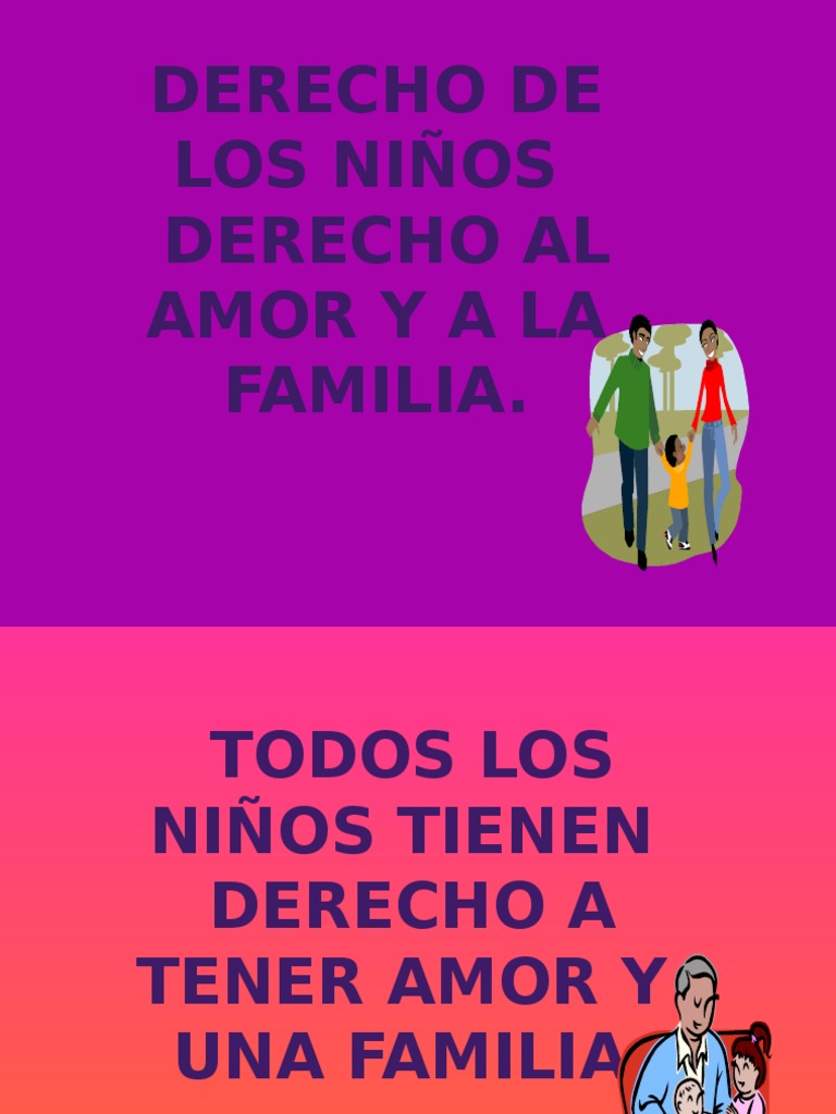 Diapositiva de La Familia | PDF | Salud y bienestar