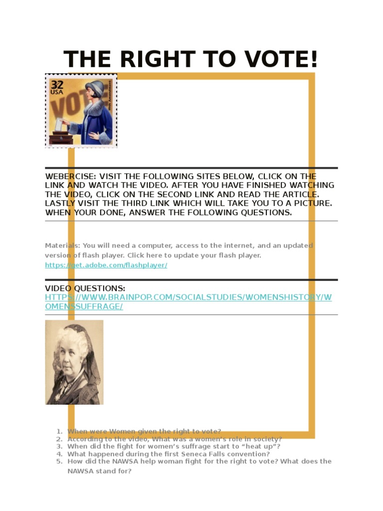 Exploring Women's Suffrage History | PDF