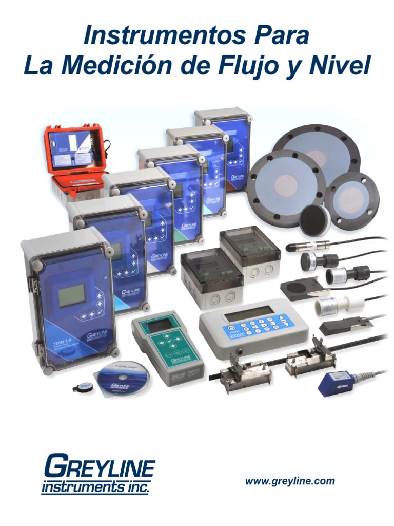 GreylineFlowLevel - Spanish Informacion Greyline | PDF | Relé | Sensor
