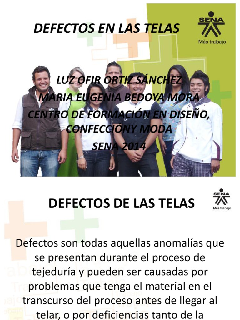 Defectos en Las Telas | Textiles | Telar