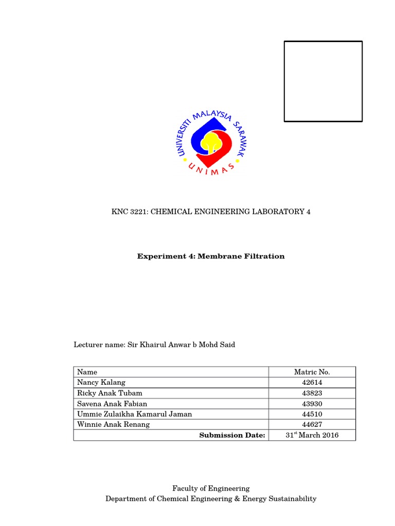 Membrane Filtration Updated | PDF | Membrane | Membrane Technology