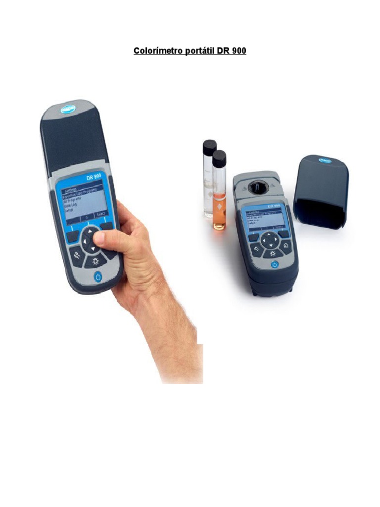 Colorímetro DR 900: Medición de Cloro y Cianúrico | PDF | Tecnología