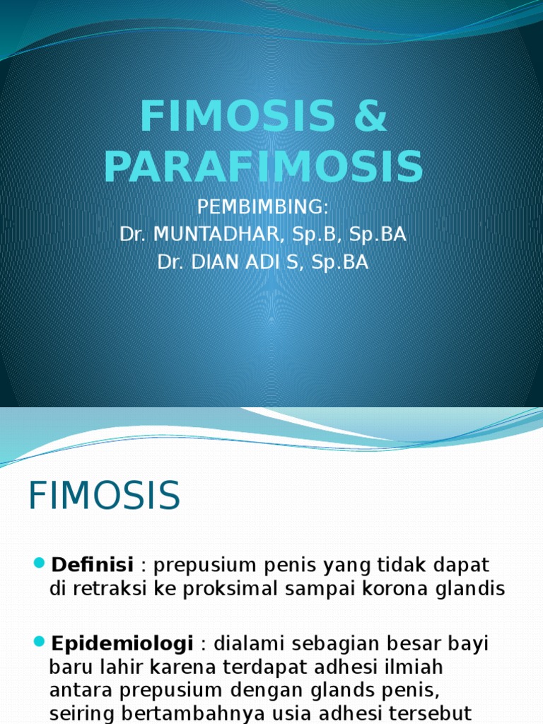 Fimosis Parafimosis | PDF