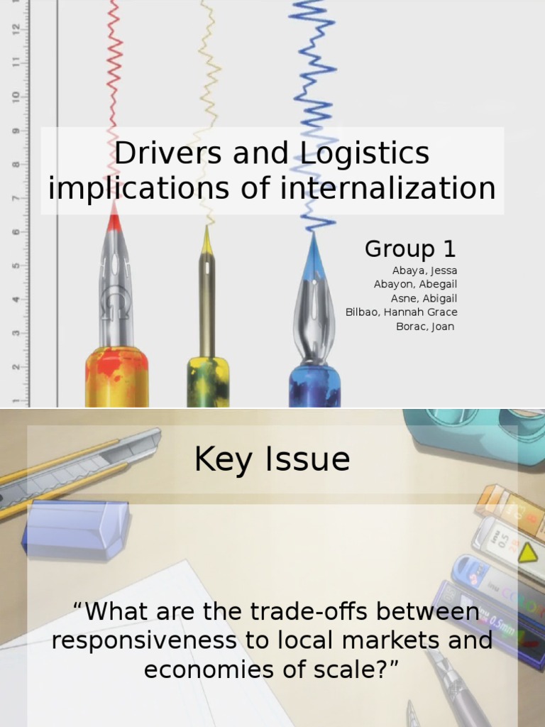 Drivers and Logistics Implications of Internalization | PDF | Commodity ...