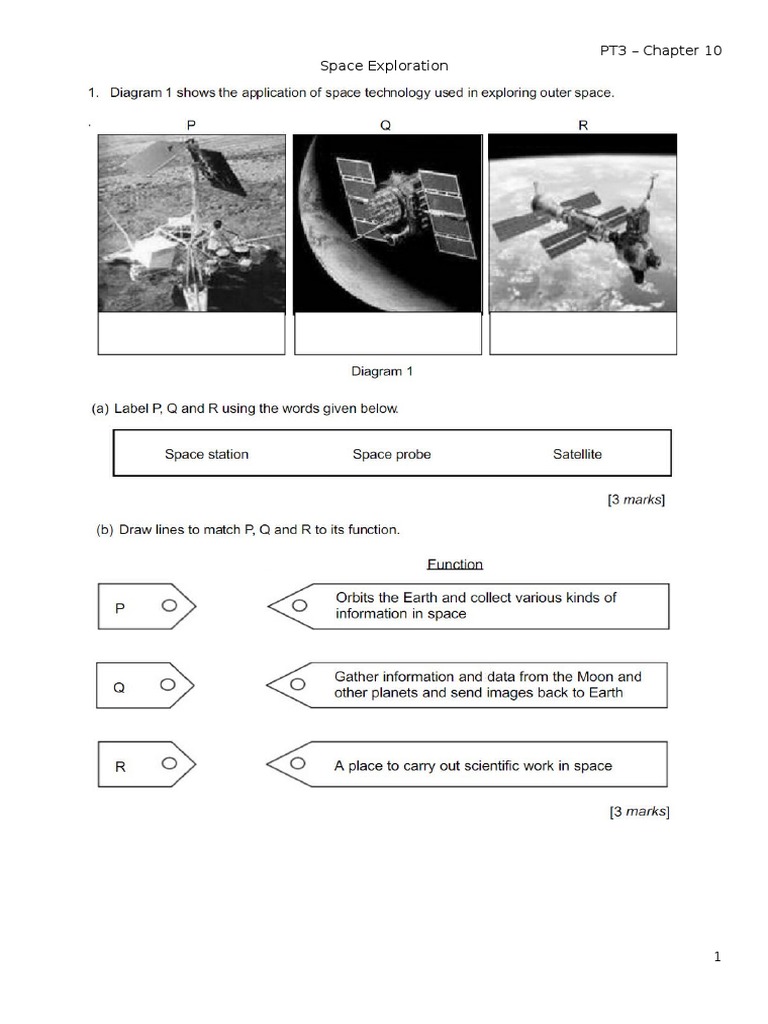 PT3 - Chapter 10 Space Exploration | PDF