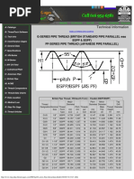 BSPP Chart | PDF | Cutting Tools | Tools