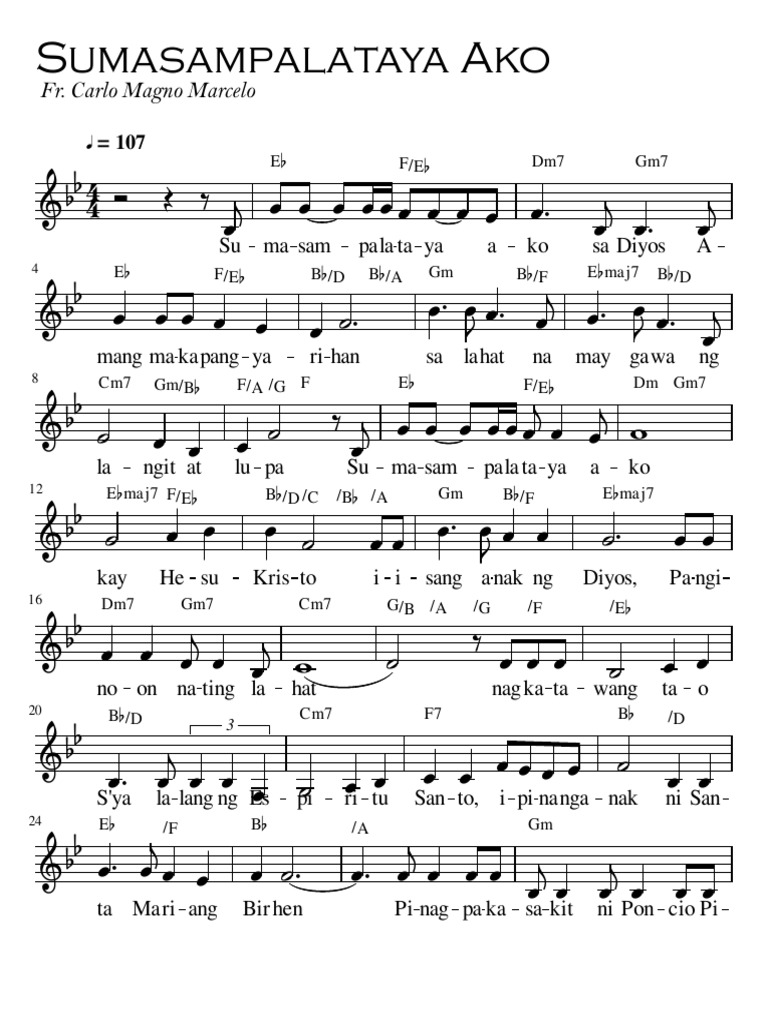 Sumasampalataya Ako | PDF