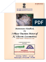 3 Phase Locomotive | PDF | Electric Motor | Locomotives