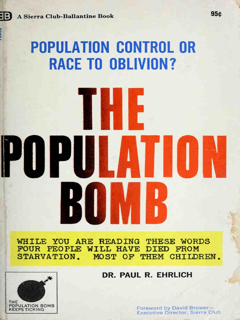 The Population Bomb Paul Ehrlich | PDF | Evolution | Solar System The Population Bomb Paul Ehrlich | PDF | Evolution | Solar System
