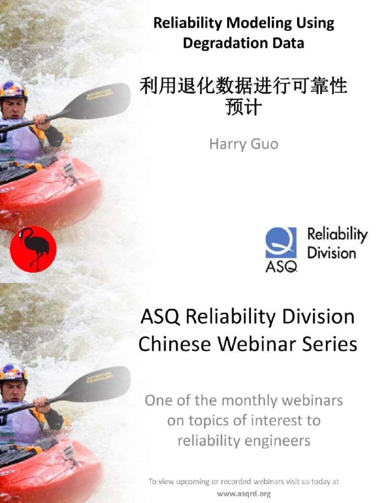 Reliability Modeling Using Degradation Data - by Harry Guo | PDF