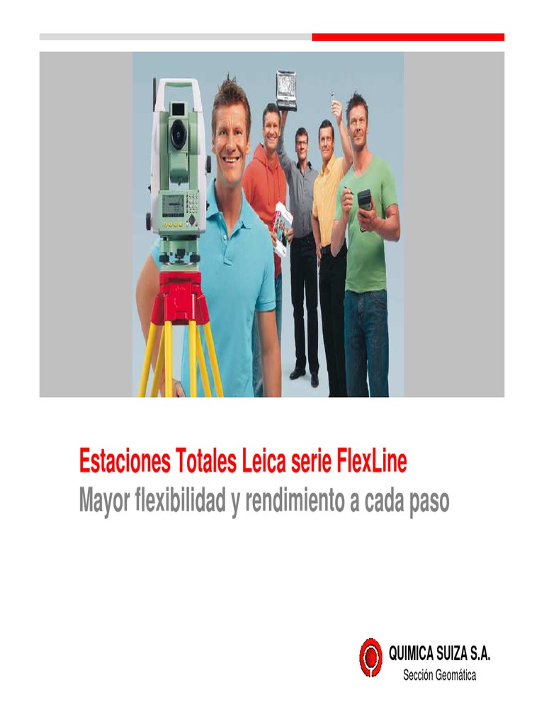 Manejo de Estación Total Leica TS 02-06-09 Completo V2 | PDF | Informática | Informática y ...
