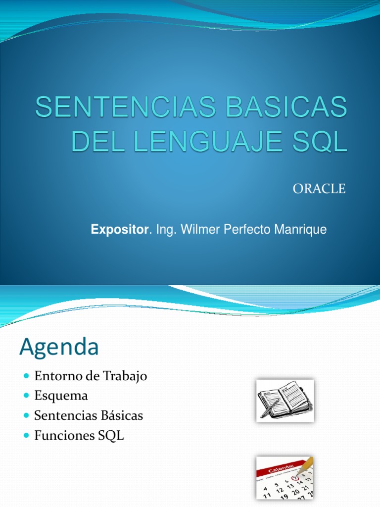 SQL_Sentencias Basicas | SQL | Oracle Corporation
